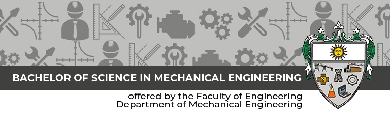 Bachelor of Science in Mechanical Engineering - University of Santo Tomas Bachelor of Science in Mechanical Engineering - University of Santo Tomas